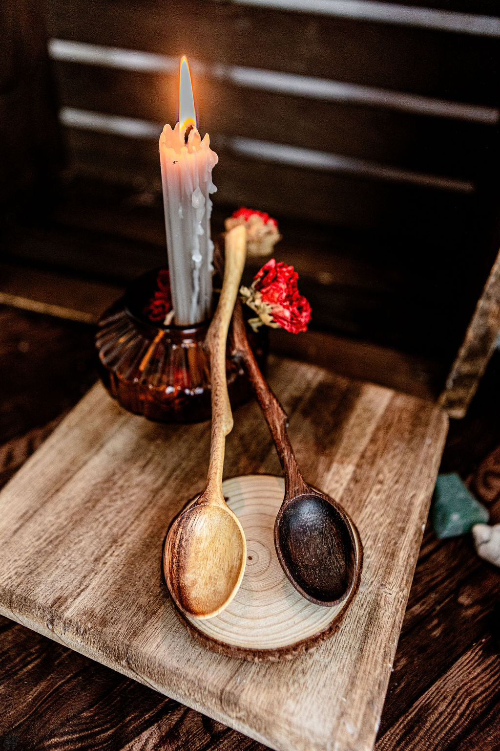 Wooden Branch Spoon (Set of 2) – Tamed Wild